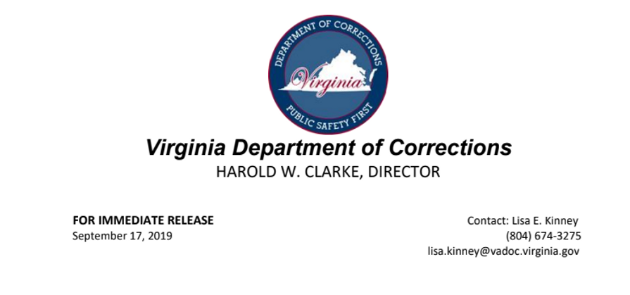 Virginia’s DOC Making Changes at State Farm Work Center – James River ...